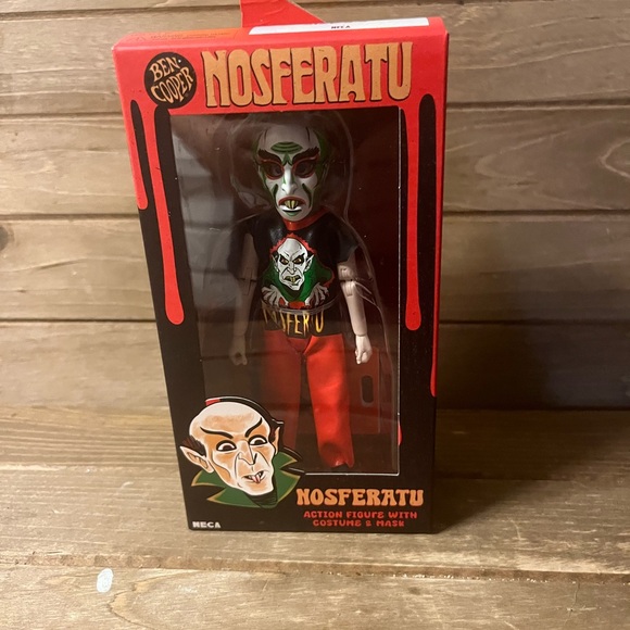 Other | New Ben Cooper Nosferatu Action Figure W Costume Mask 225 ...